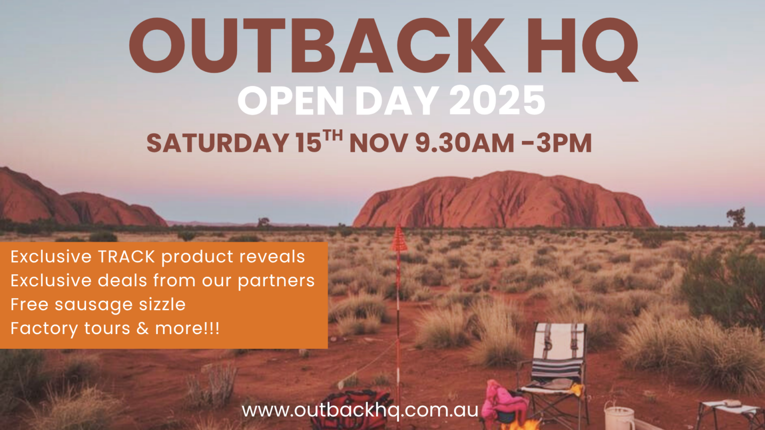 Outback HQ - VIC home of TRACK, TRAKMASTER & PIONEER
